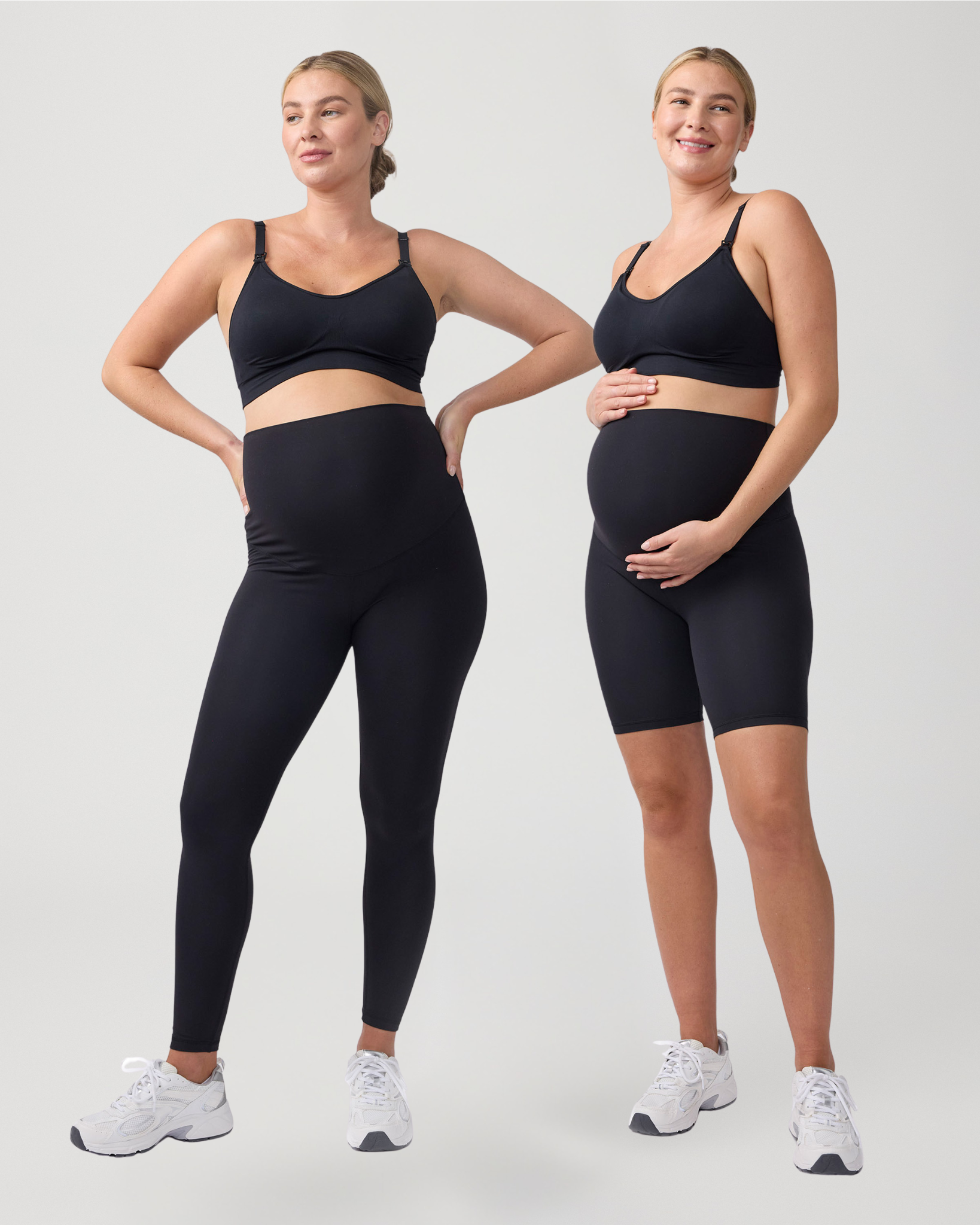Contour Active Legging + Bike Short Maternity Bundle – Ingrid & Isabel