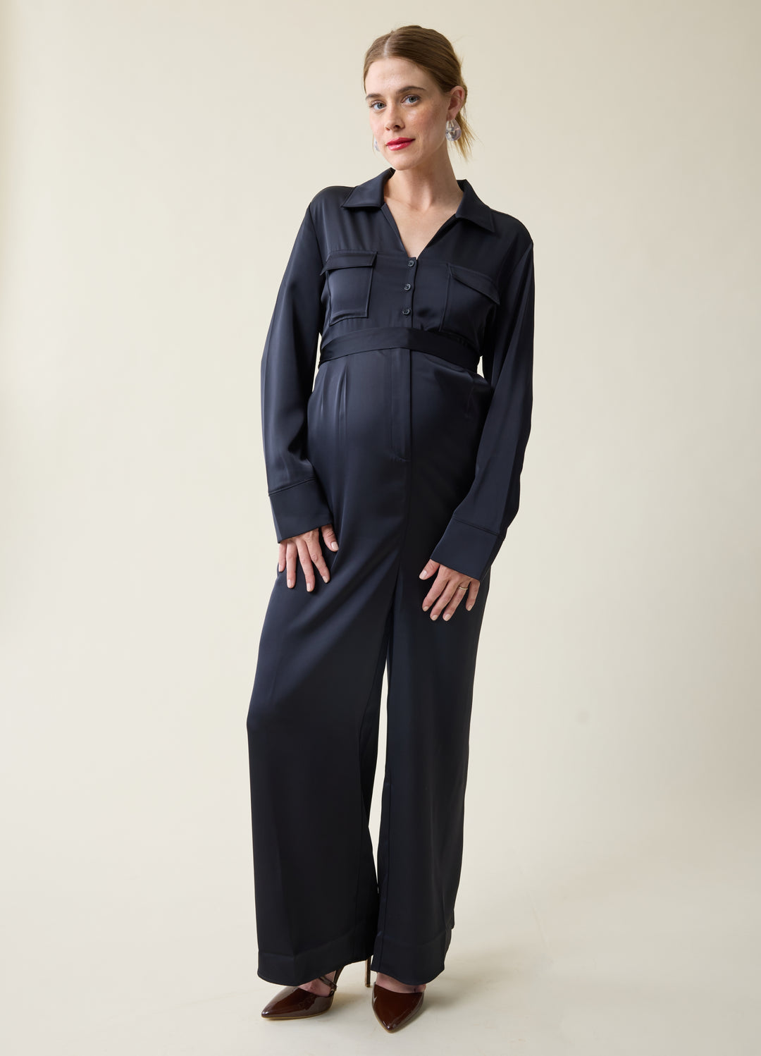 Maternity Jumpsuits | Easy-to-Wear Looks for Every Trimester – Ingrid ...