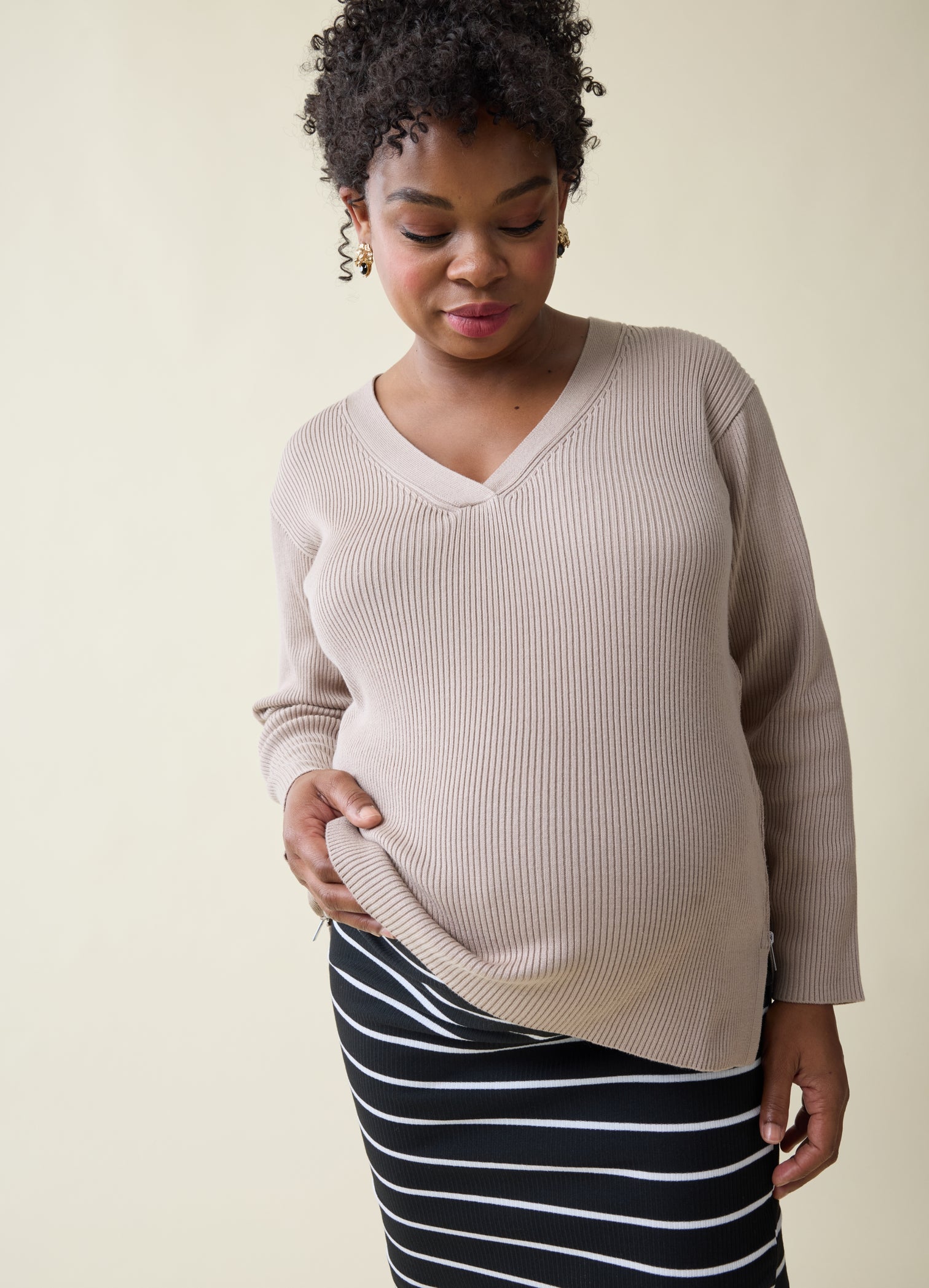 Maternity Sweaters | Comfy and Cozy Layers for Stylish Moms – Ingrid+Isabel