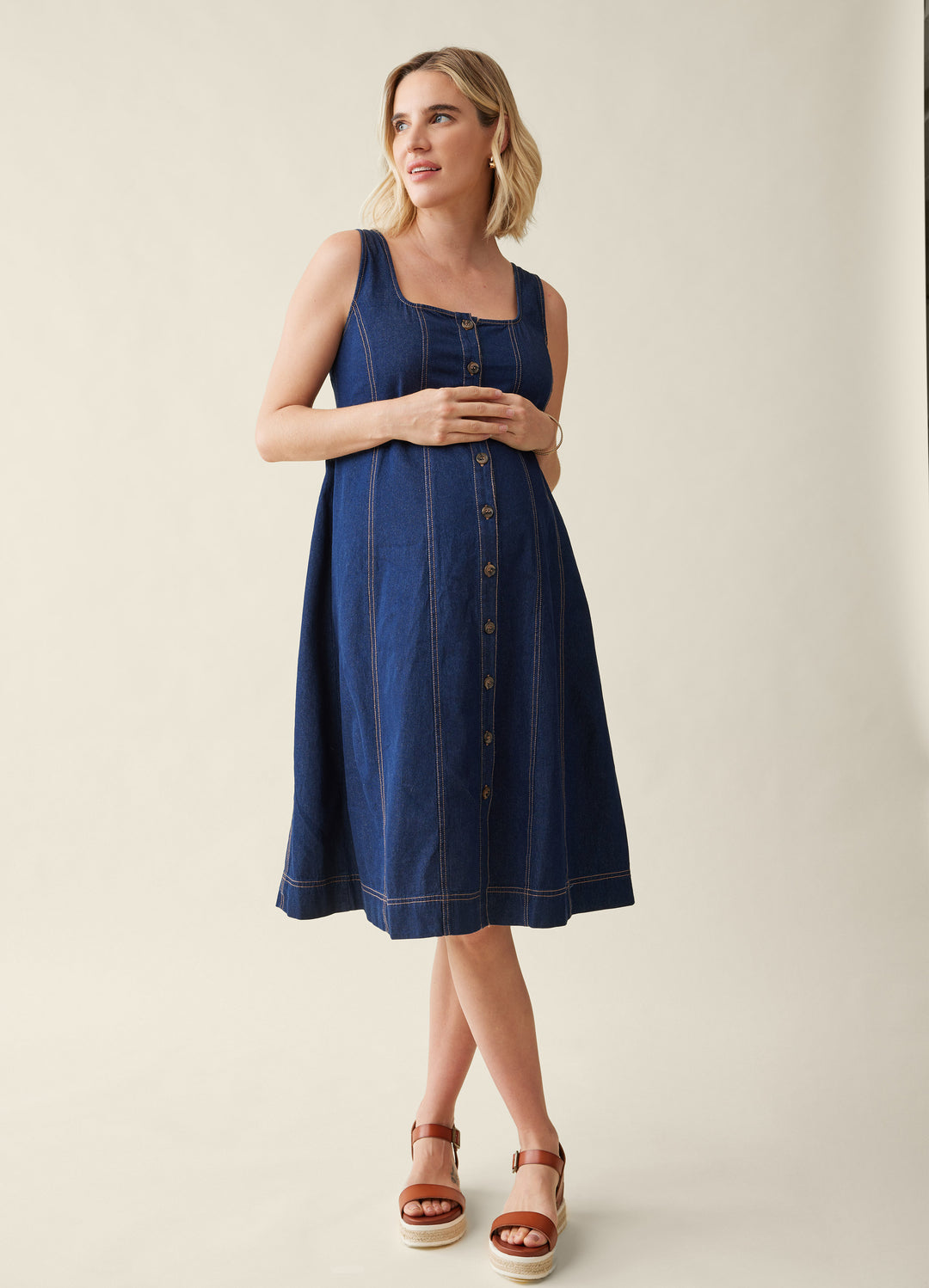 Maternity Denim and Jeans | Chic Cuts that Celebrate Your Curves ...